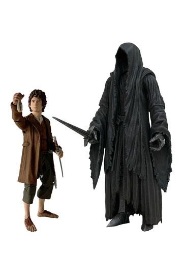 LOTR Le seigneur des anneaux Frodo & ringwraith Nazgul 10 et 18 cm